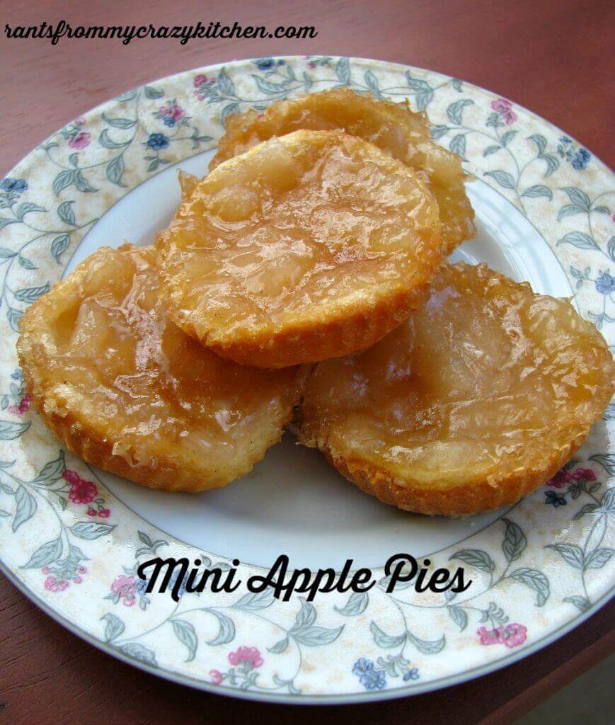 Mini Apple Pies Fall Favorites - Rants From My Crazy Kitchen