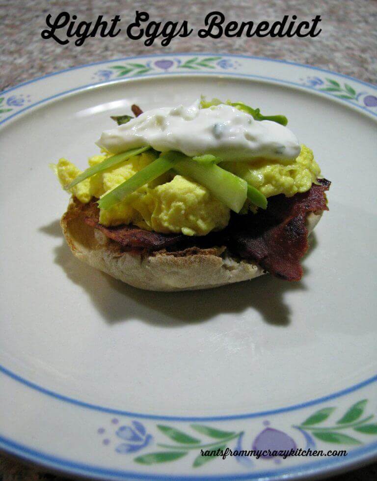 Light Eggs Benedict Recipe - Rants from My Crazy Kitchen