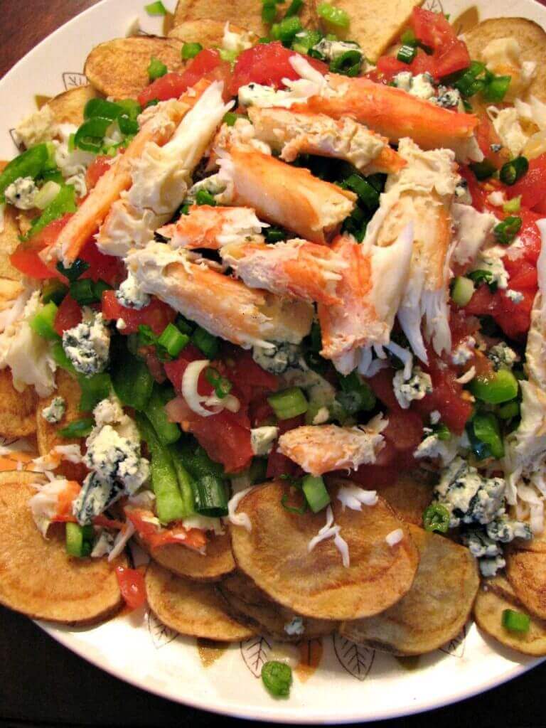 Loaded Crab Poutine for #SundaySupper #FWCON - Rants From My Crazy Kitchen