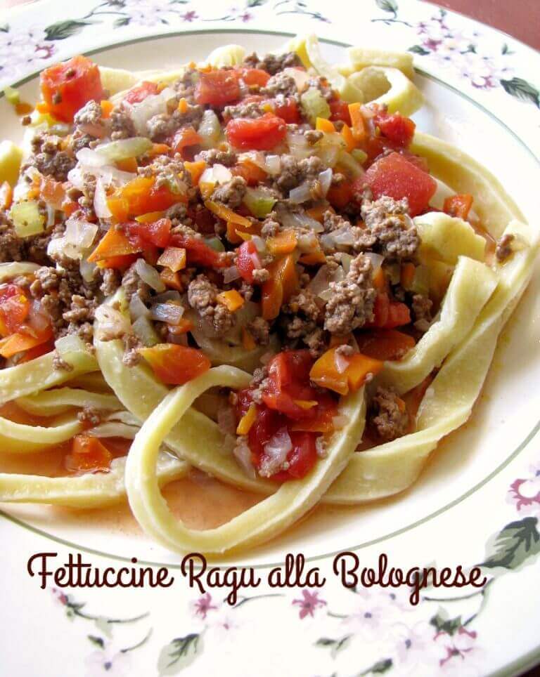 Homemade Pasta Made Simple- Fettuccine Ragu alla Bolognese - Rants From ...