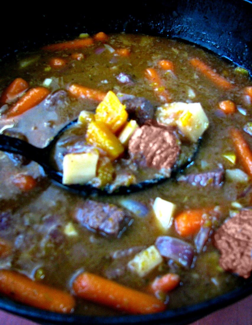 Pumpkin Beef Stew #PumpkinWeek - Rants From My Crazy Kitchen