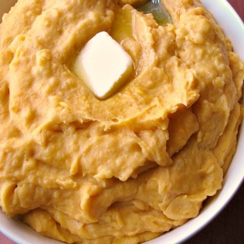 Pumpkin Mashed Potatoes #PumpkinWeek - Rants From My Crazy Kitchen