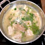Poached Haddock In Herbed Broth - Rants From My Crazy Kitchen